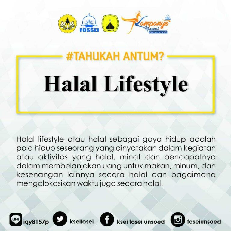 5 Unsur Halal Lifestyle dan Trennya di Dunia | Muamala Net